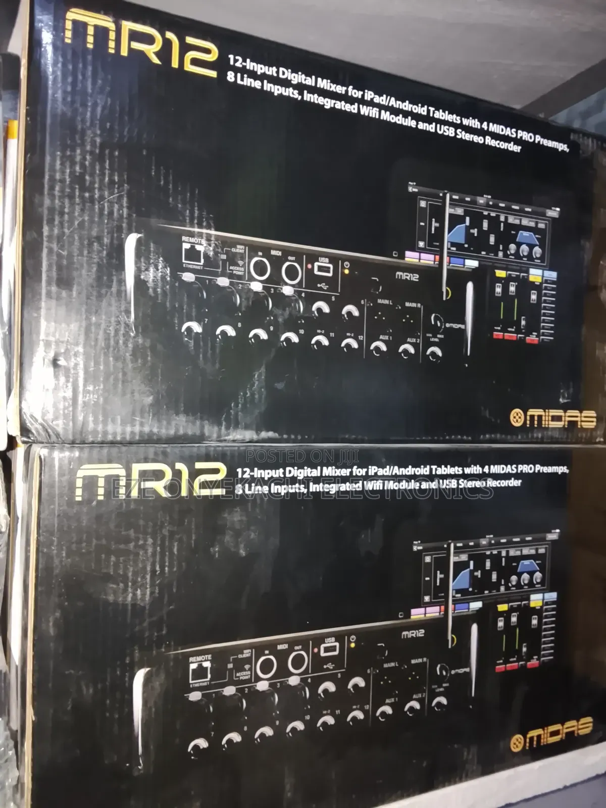 Midas Mr12 Digital Mixer for sale - EZE ONYEKACHI ELECTRONICS LTD Price ...