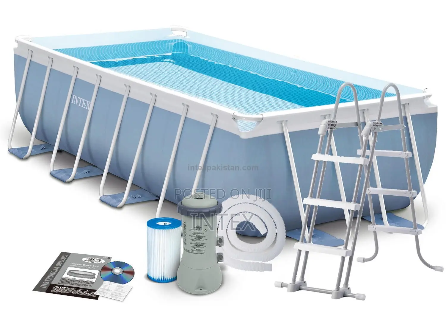 Intex Prism Frame Pool ,Rectangular With Filter Pump Ladder in Amuwo ...