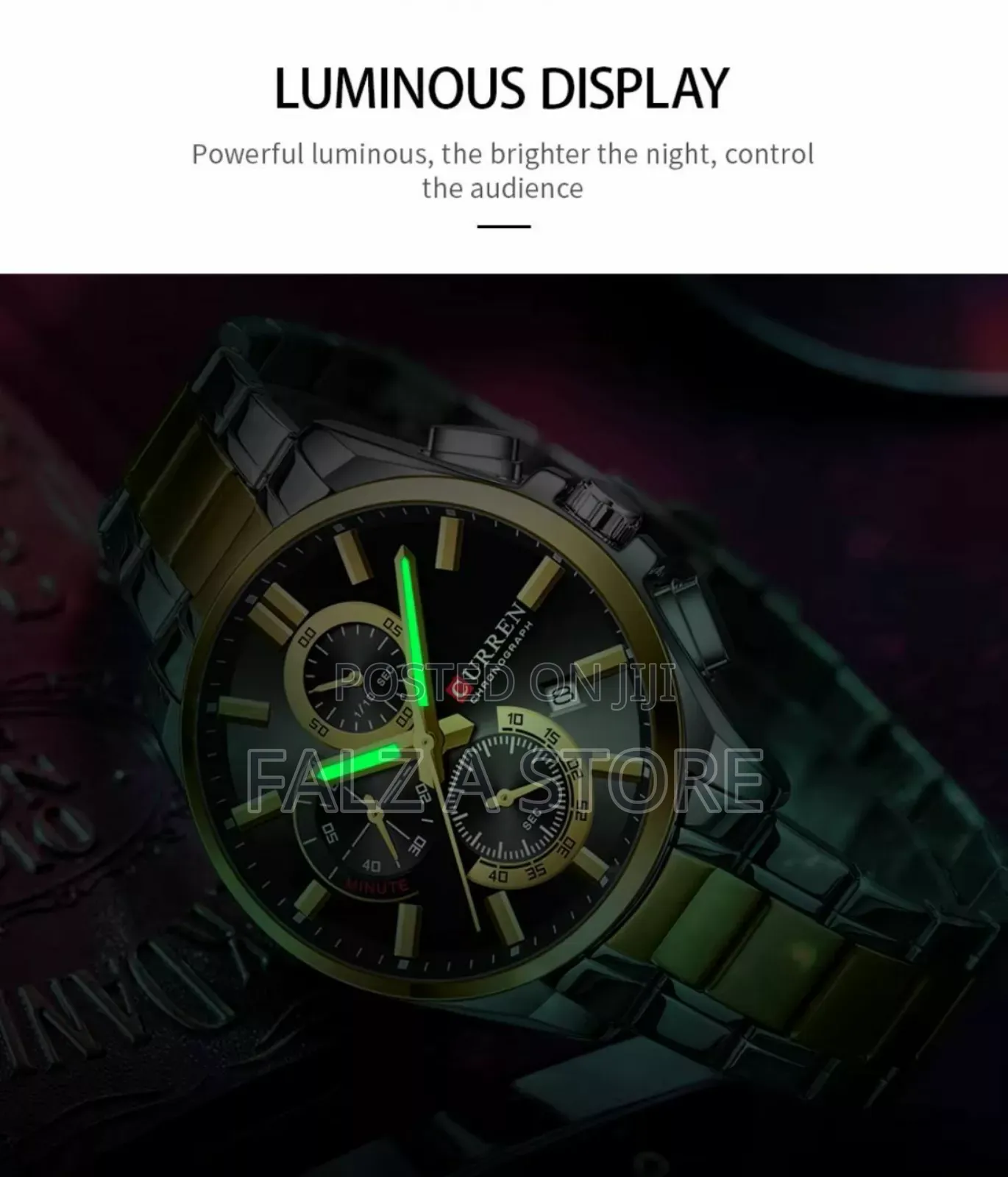 Curren Chain Wristwatch(Quartz Movement)Chronography in Lagos Island ...