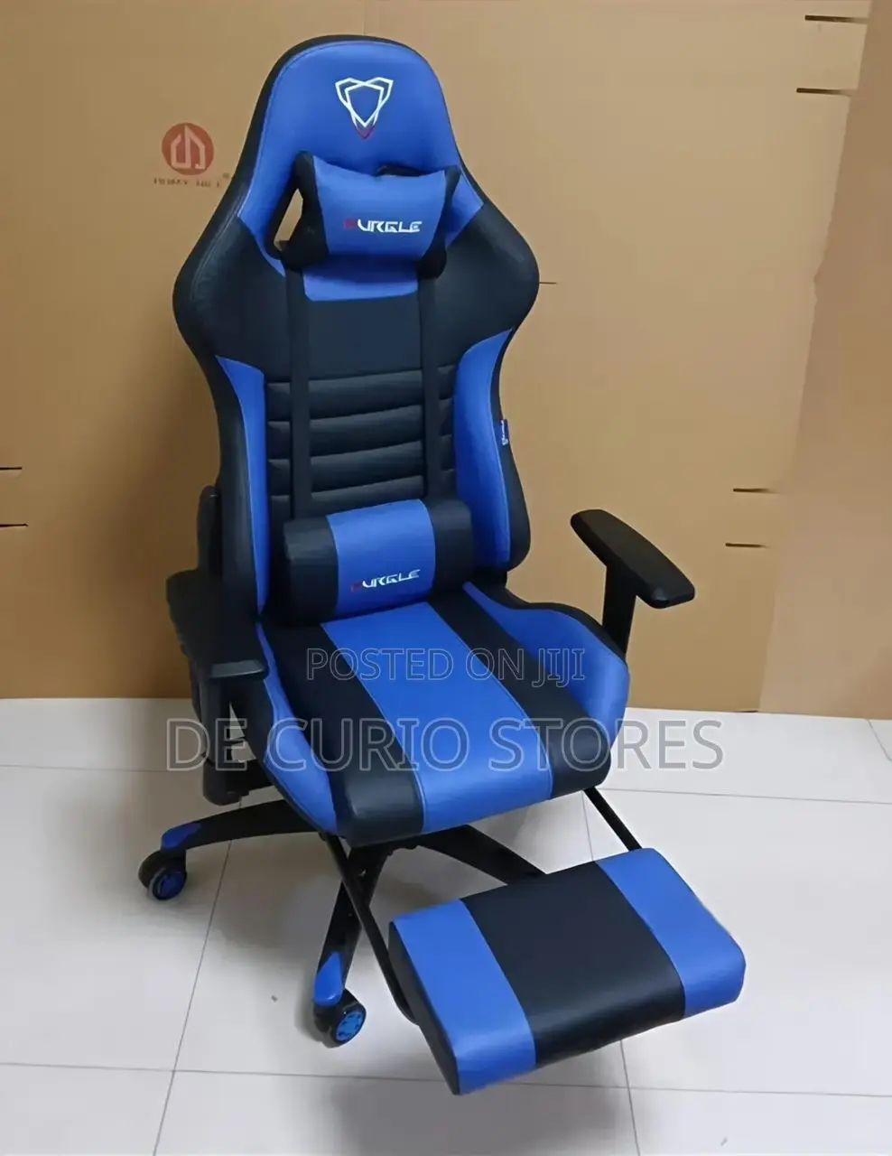 Ergonomic Gaming Seats Comes With a Leg Rest and Adjustable Arm Rest in ...