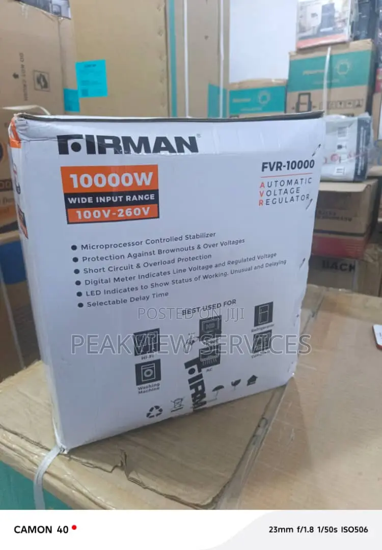 Firman 10kva Electrical Voltage Stabilizer Wall Model in Lekki ...