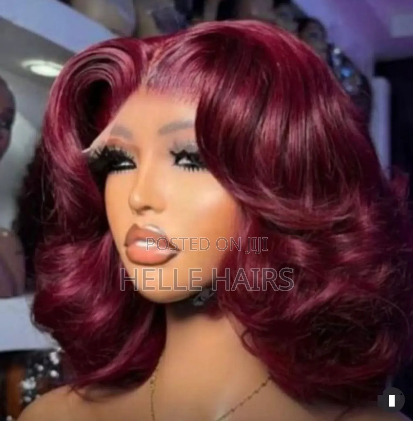 SDD 5*5 Closure Bounce Wig Color 99j in Central Business District ...