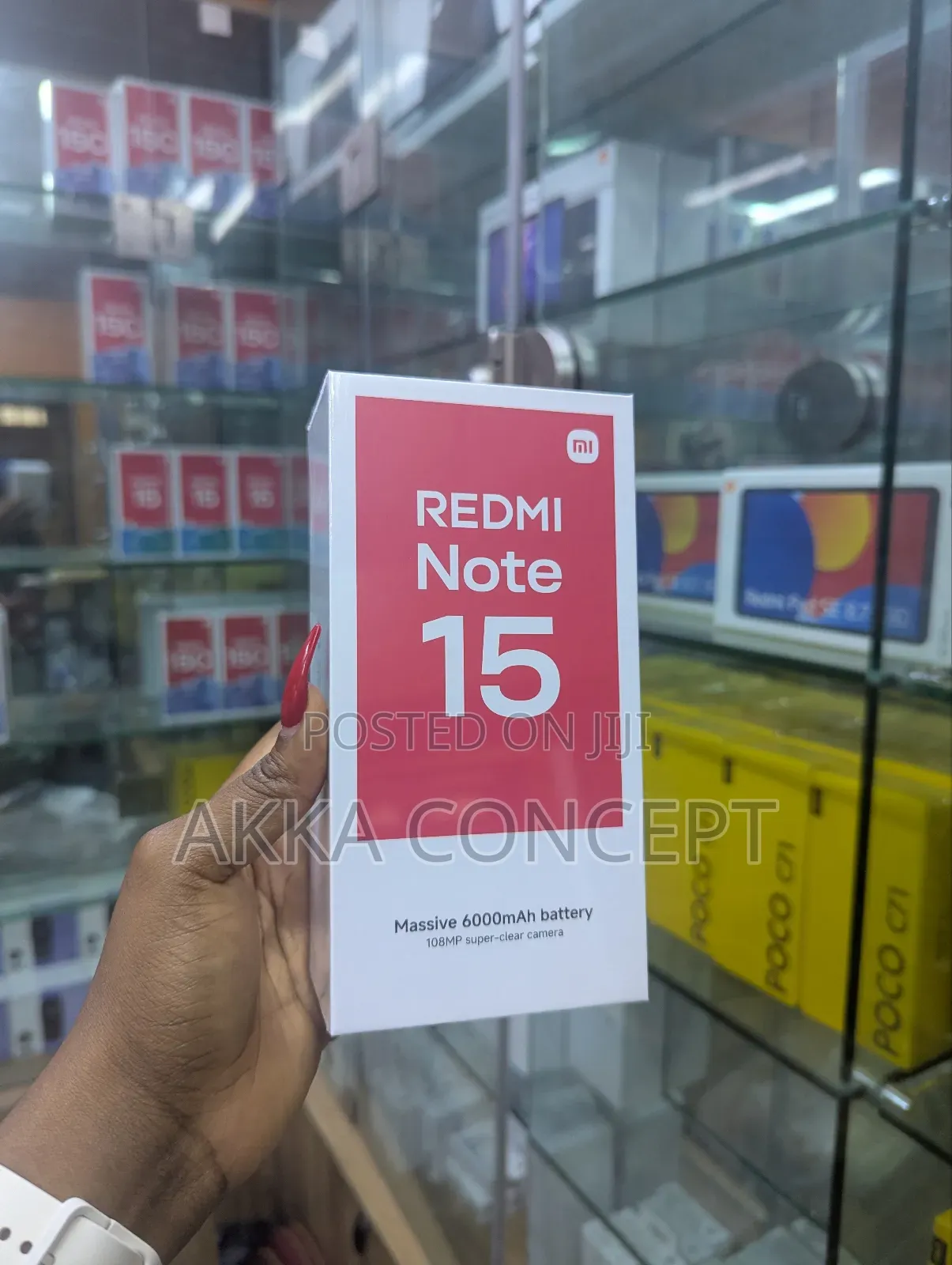 New Xiaomi Redmi Note 15 256 GB Black for sale - Akka Concept Price: ₦ ...