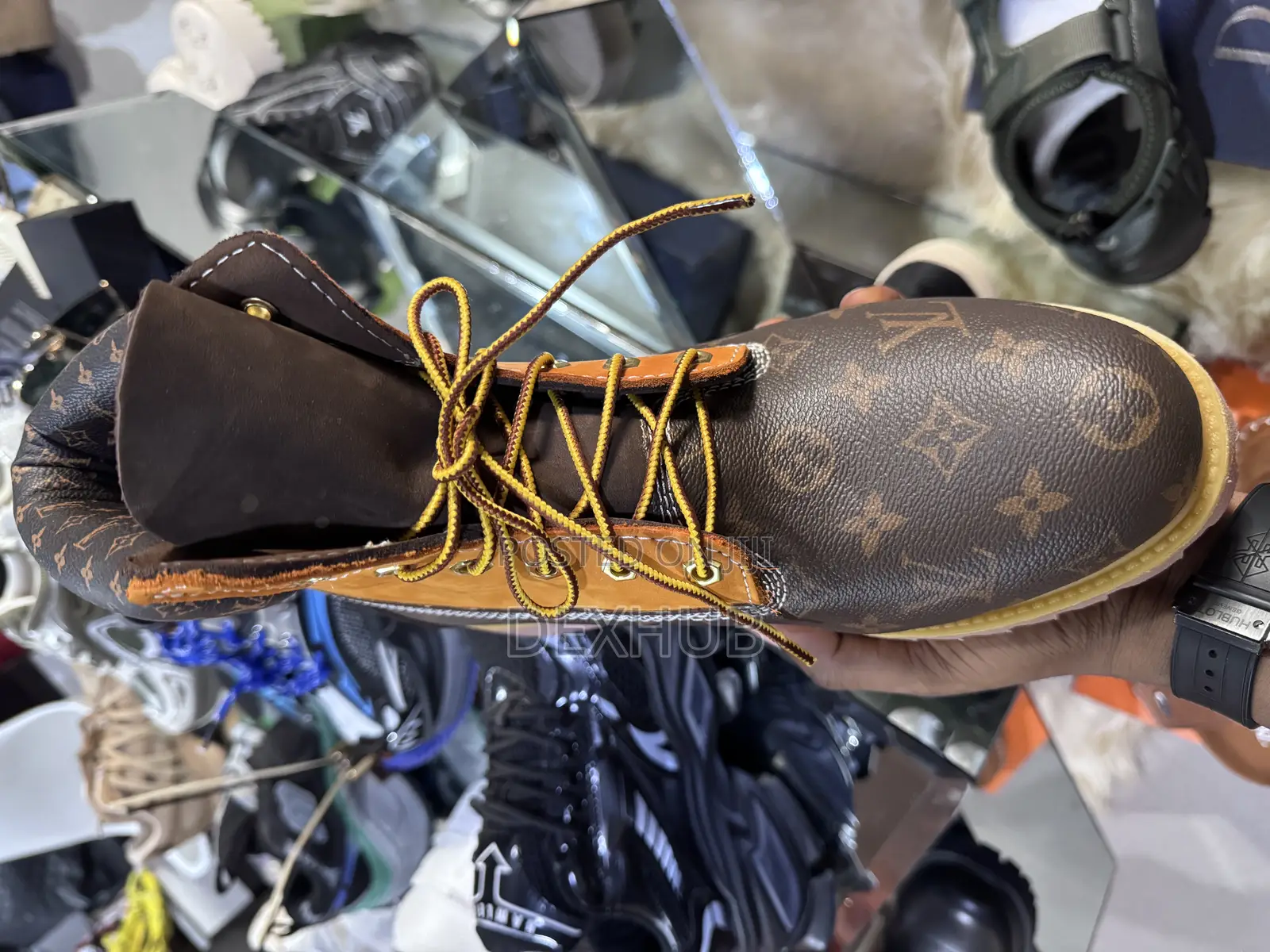 Luxury Louis Vuitton X Timberland 6-Inch Ankle Boot in Owerri - Shoes ...