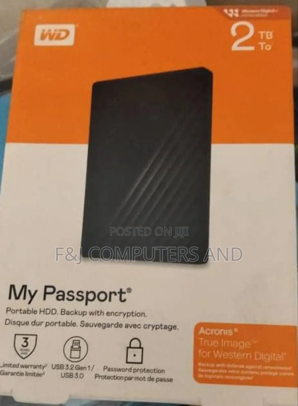 Western Digital Wd External Hard Drive 2tb in Ikeja - Computer Hardware ...