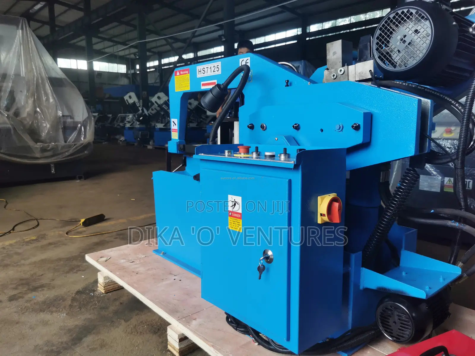 Hydraulic Hacksaw Machine Band Sawing Cutting Machine Power Hack Saw in ...