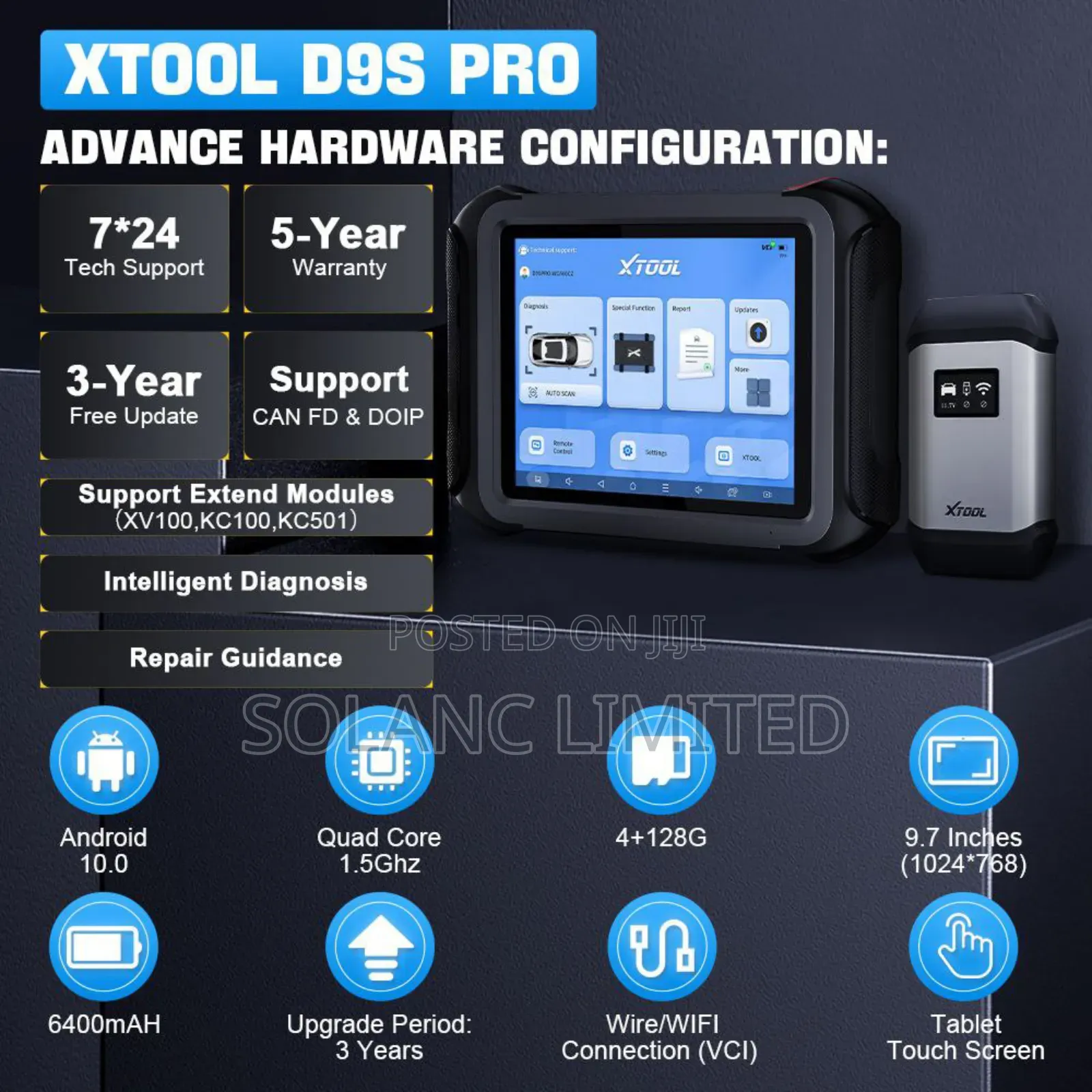Xtool D9s Pro, a High-End Diagnostic Tablet in Ojota - Vehicle Parts ...