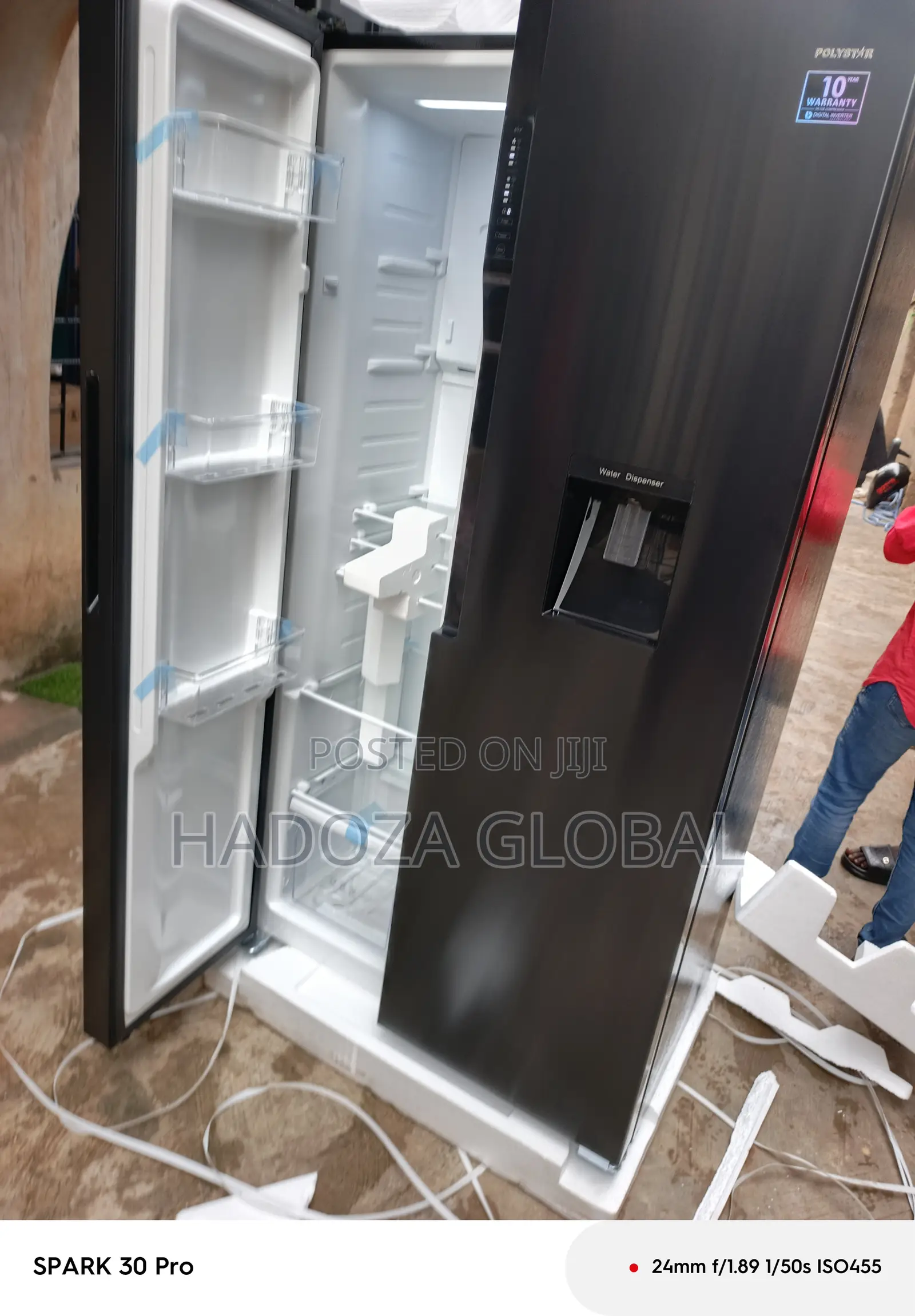 Polystar Inverter Side By Side Cooling Appliance for sale - HADOZA ...