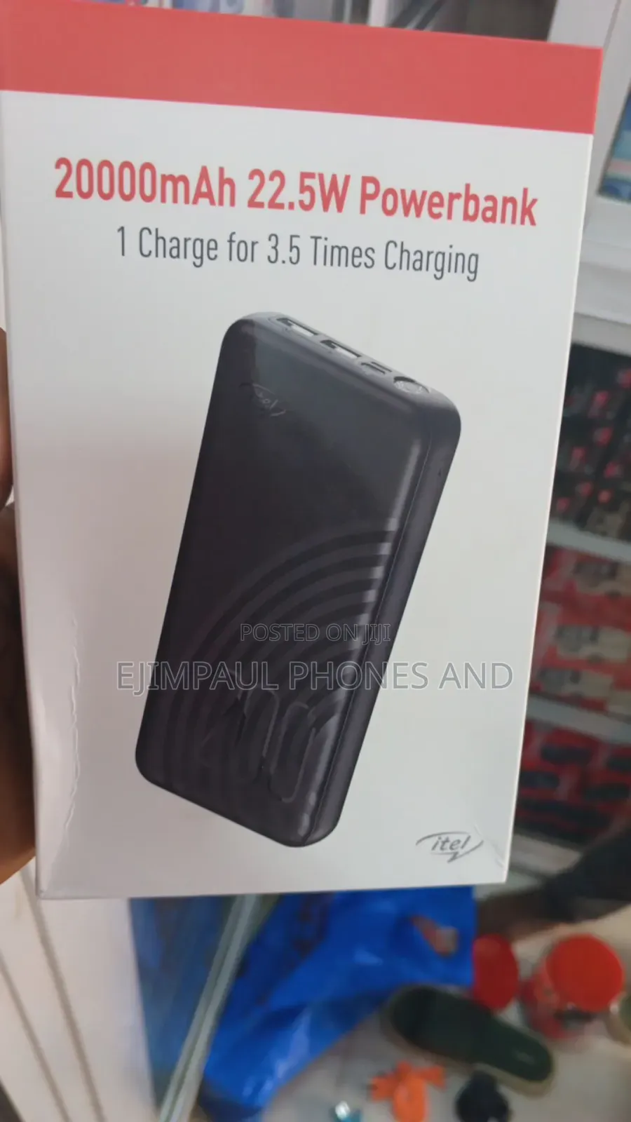 Itel Star 200 Fast 22.5w 20000mah Fast Charging Power Bank in Ikeja ...