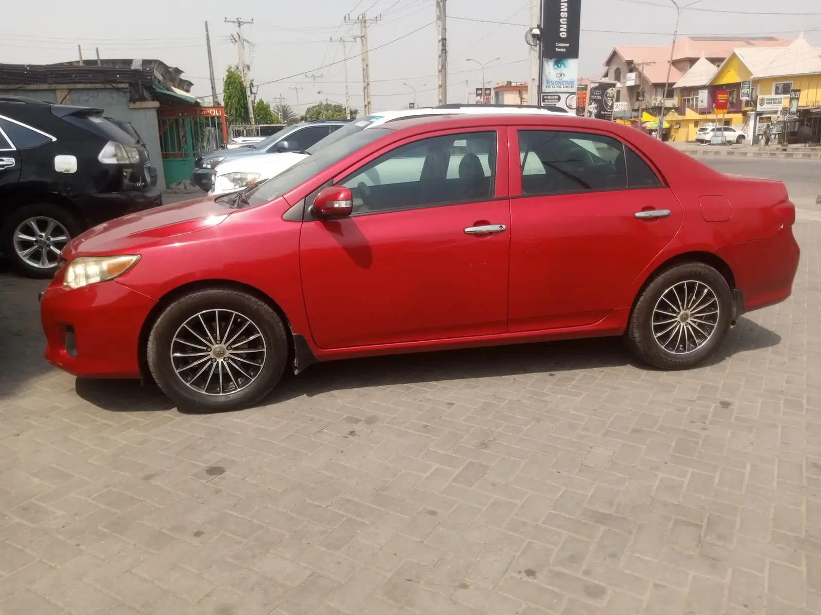 Toyota Corolla 2010 Red in Amuwo-Odofin - Cars, Car Marketplace | Jiji.ng