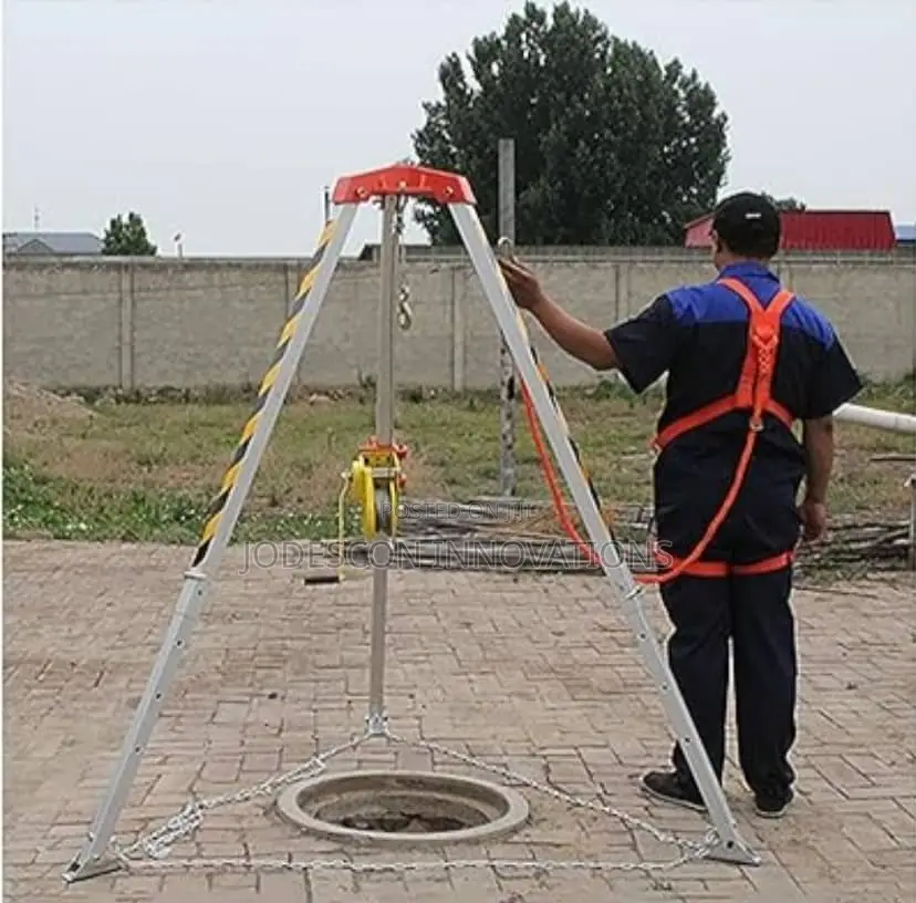 Sewer Rescue Tripod for Manhole/ Tunneling/Cable Trench in Ojo ...