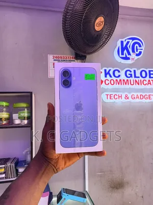 New Apple iPhone 16 Plus 256 GB Blue in Ekpoma - Mobile Phones, Kc Gadget | Jiji.ng