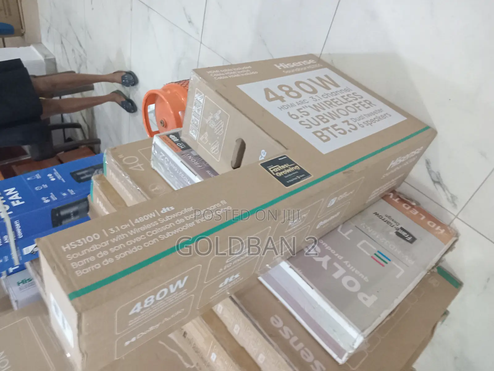 Hisense 480w Soundbar for Home Cinema in Eko Atlantic - Audio & Music ...