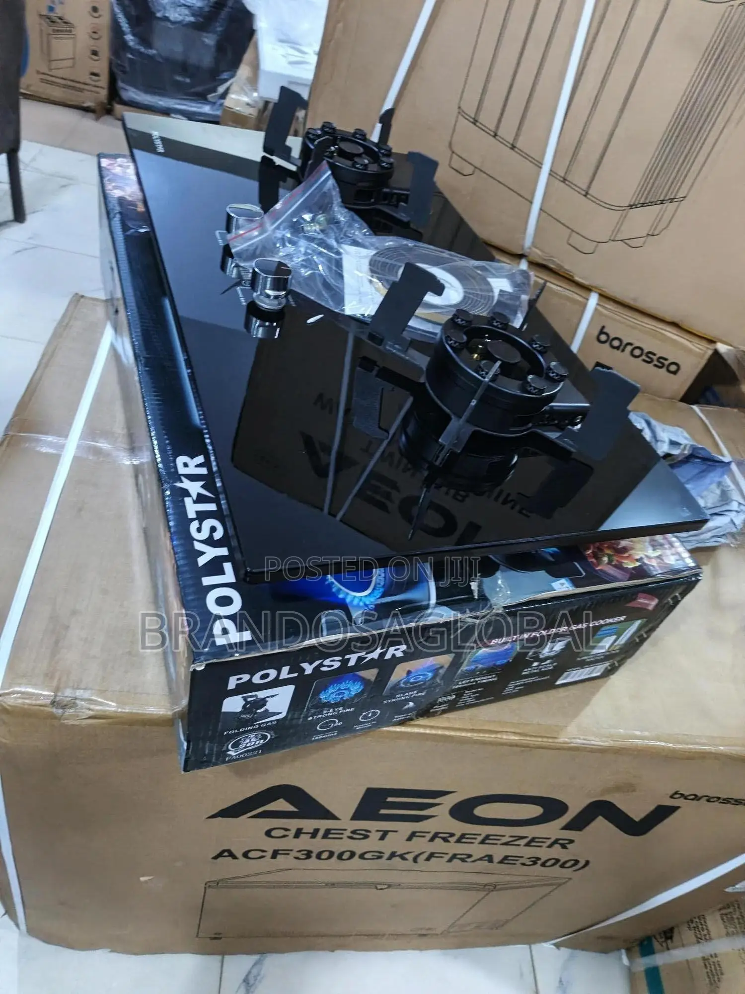 Polystar Foldable Gas Cooker With Space-Saving Design [Pv-Nyqb2002t] in ...