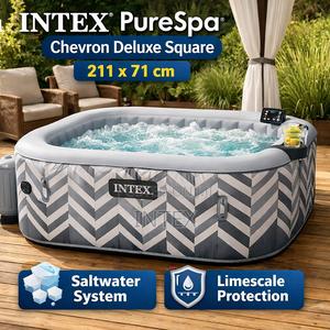 Intex Purespa Chevron Deluxe Square ⧄ 211 X 71 Cm in Amuwo-Odofin ...
