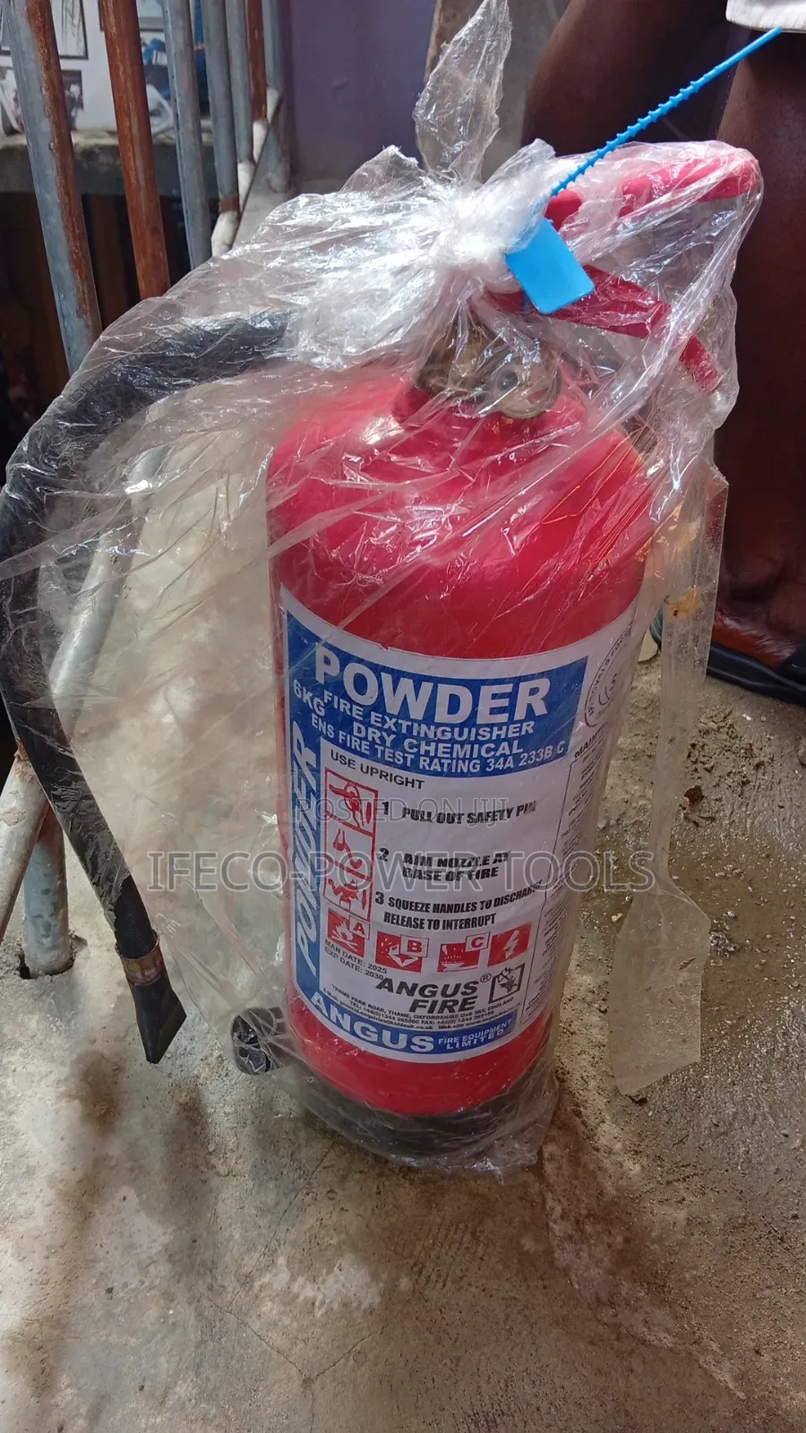 Angus 6kg Dry Chemical Powder (Dcp) Fire Extinguisher. in Ojo - Home ...