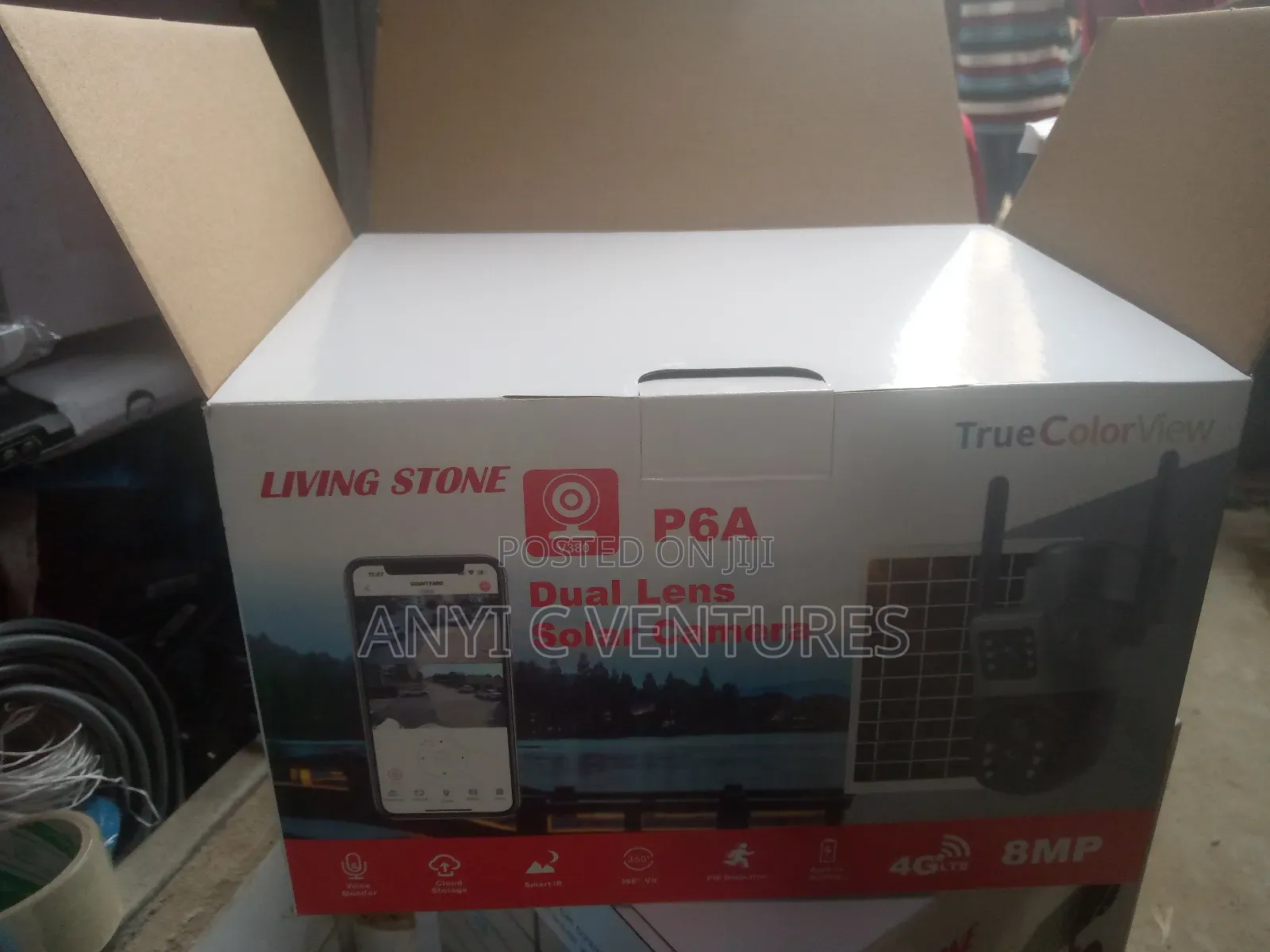 Double Lens Solar CCTV Camera in Benin City - Security & Surveillance ...