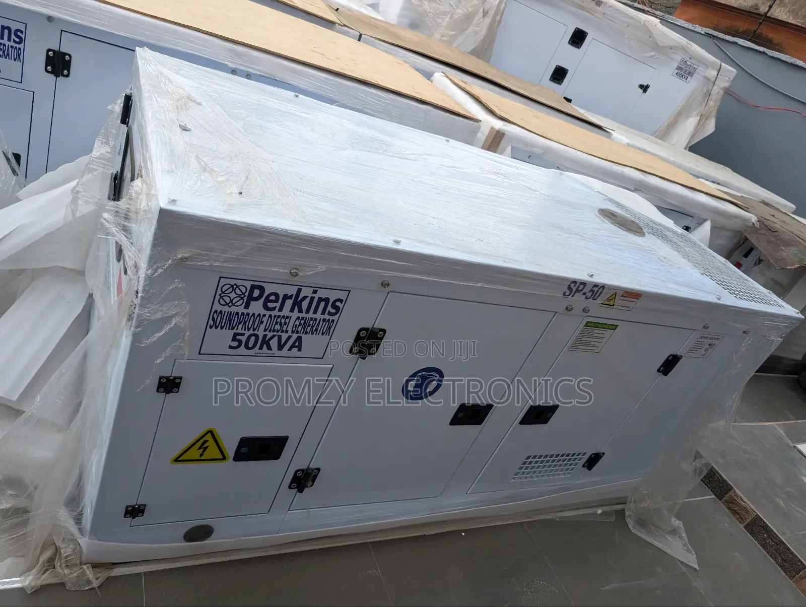 Perkins Diesel Soundproof Gen Model Sp50kva 100%Copper Coil 2years Wty ...