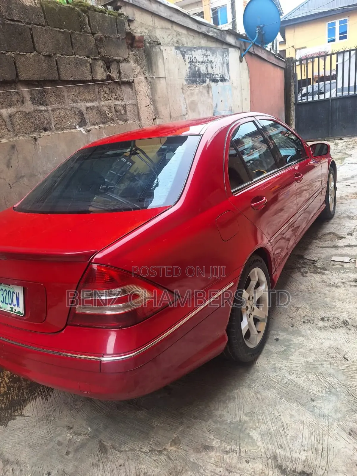 Mercedes-Benz C230 2007 Red in Surulere - Cars, Charles Afunanya | Jiji.ng