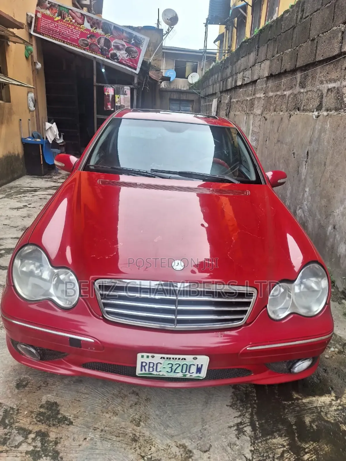 Mercedes-Benz C230 2007 Red in Surulere - Cars, Charles Afunanya | Jiji.ng