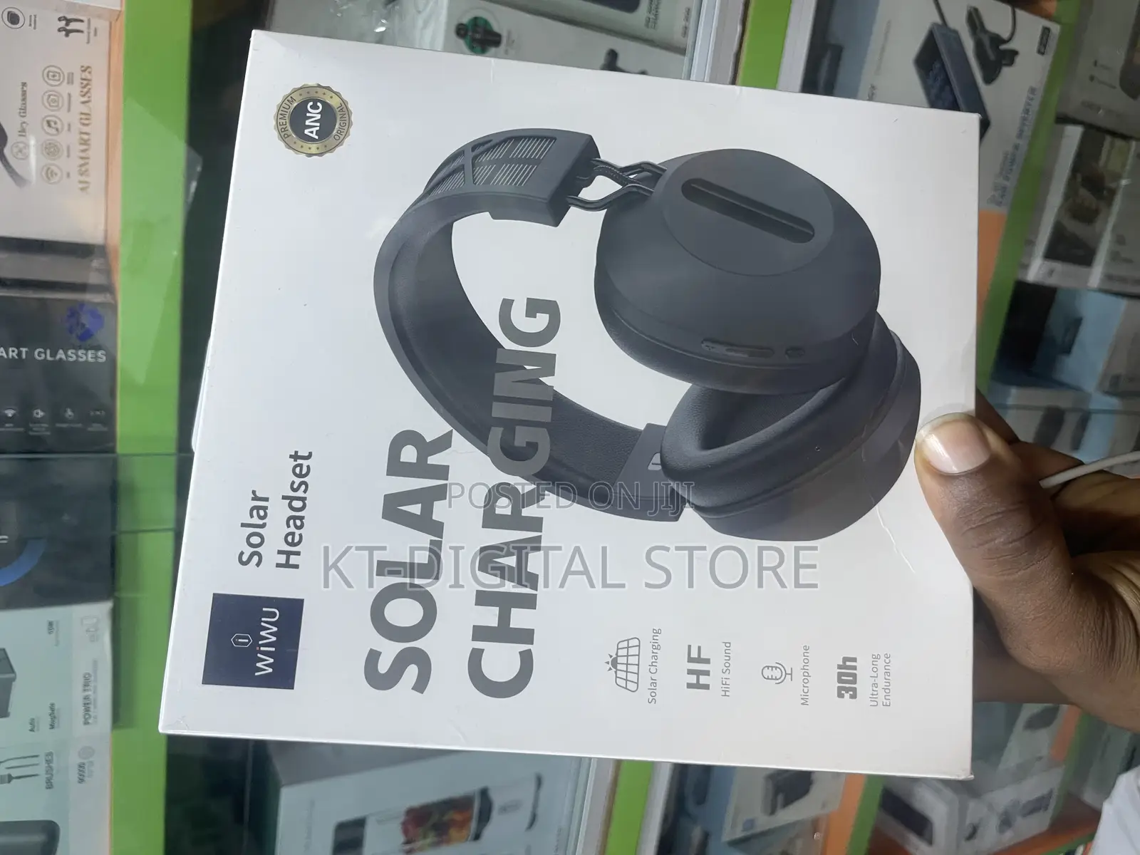 Wiwu Solar Headset /Td-06 in Ikeja - Headphones, Kingsley Orji | Jiji.ng
