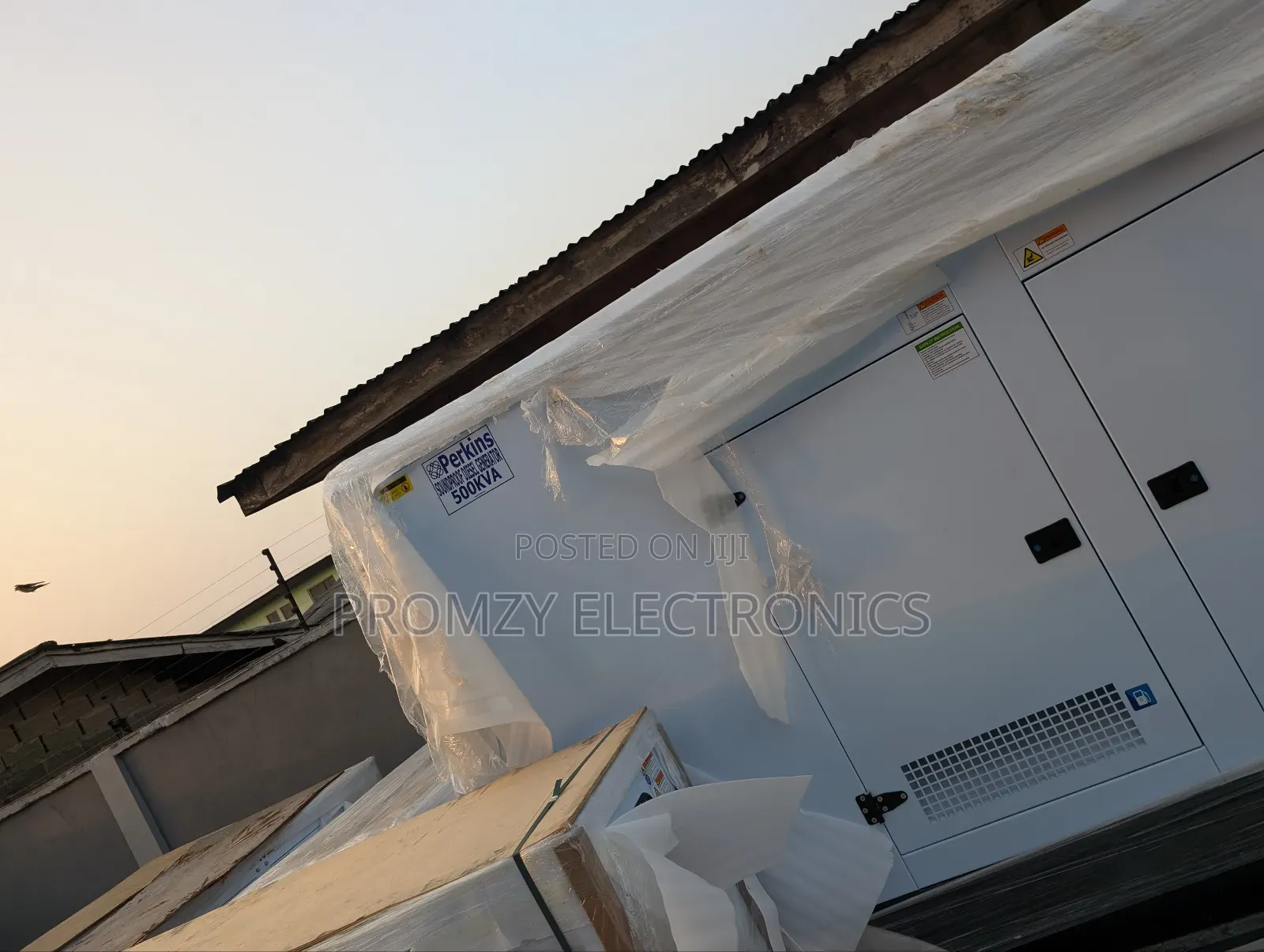 500kva Brand New Perkins Diesel Soundproof Gen 2years Wty in Onitsha ...