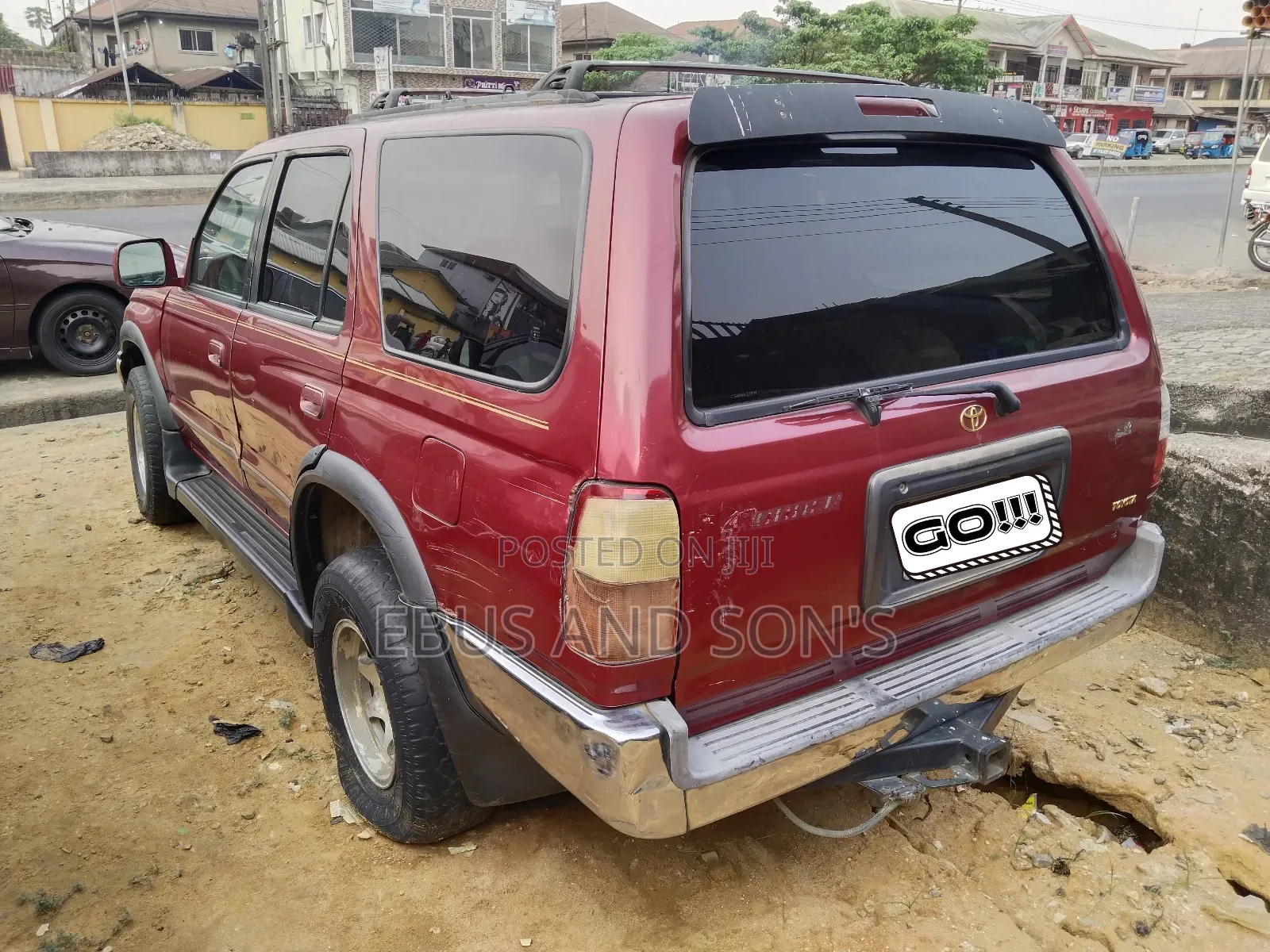Toyota 4-Runner 1999 Red in Port-Harcourt - Cars, Ebus And Son's | Jiji.ng