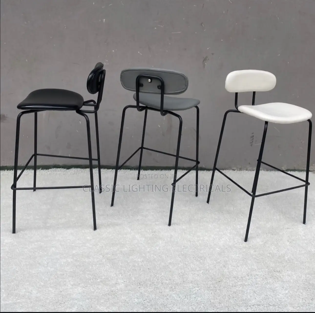 Simple Fashion Bar Stools Small Apartment Counter Stool Nordic Bar in ...