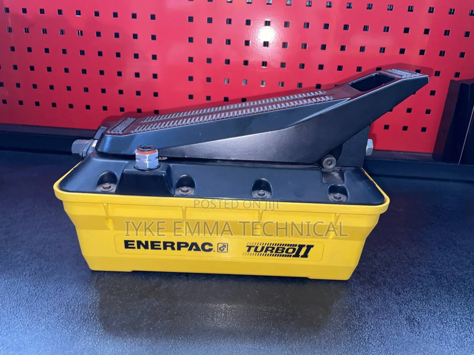 Enerpac Patg1102n 10000psi Air/Hydraulic Hand/Foot Pump -Turbo Ii in ...