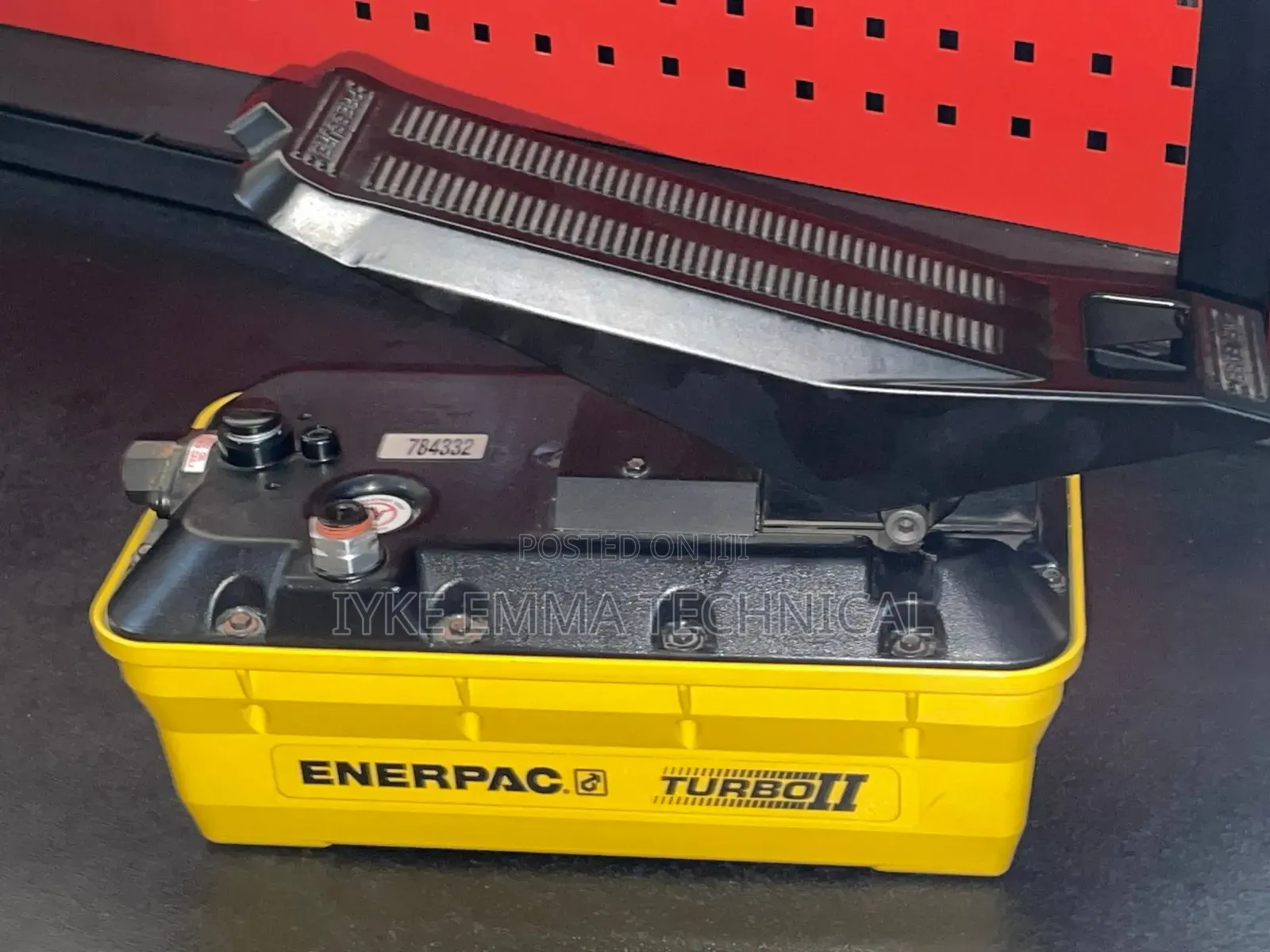 Enerpac Patg1102n 10000psi Air/Hydraulic Hand/Foot Pump -Turbo Ii in ...