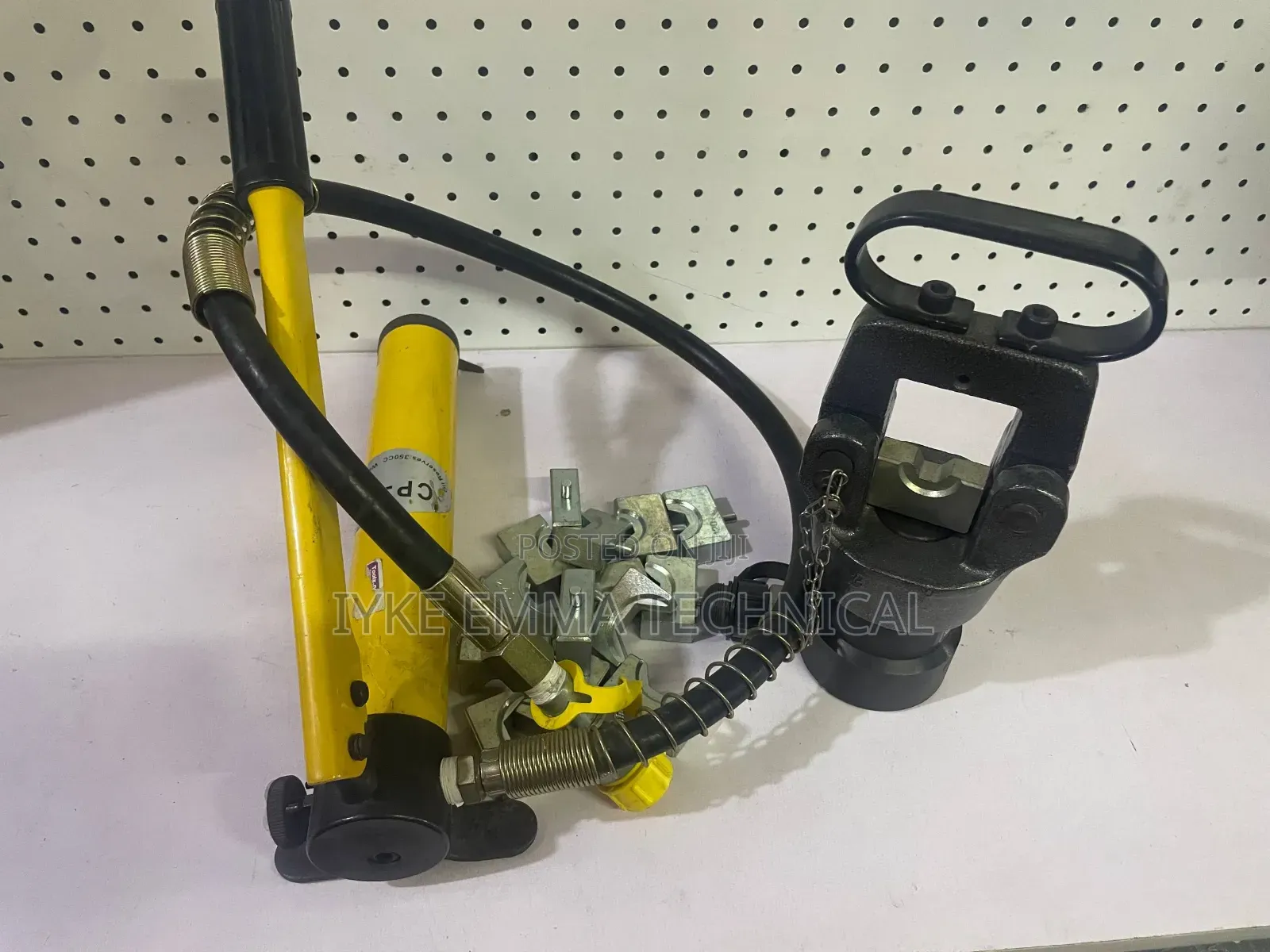 Cp-180 350cc Hydraulic Hand Pump With 70-400 Sq.Mm Crimping Tool in ...