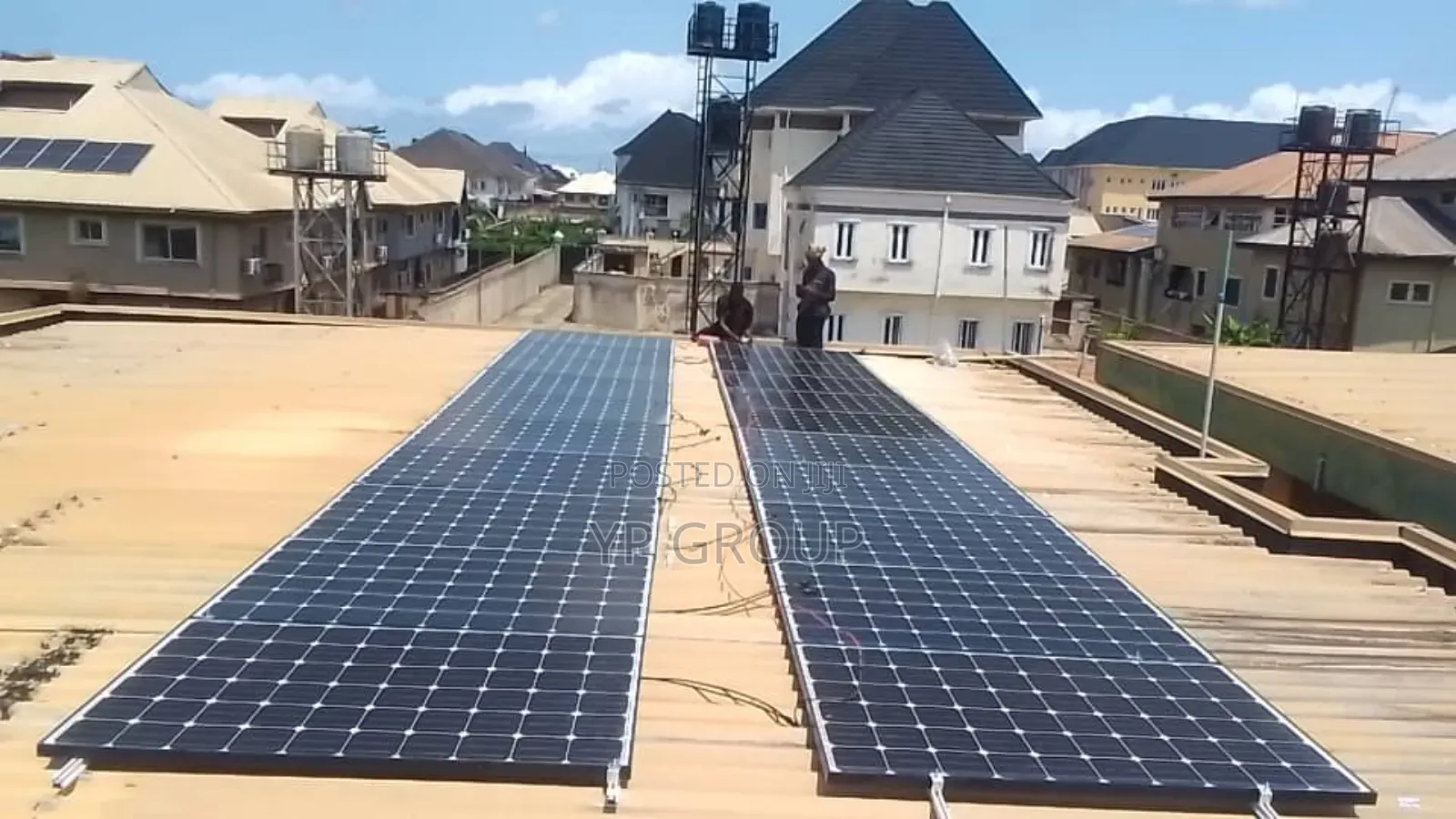 6kva Off-Grid Hybrid Inverter With 15kwh Lithium Battery 48v Setup in ...