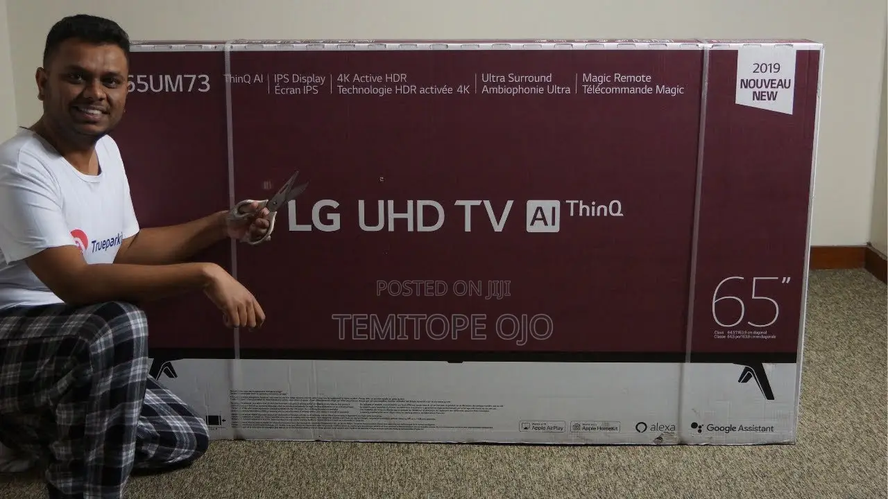 Lg Tv Uhd 65 Inch Ua73 Smart Tv Ai Magic Remote Ready Webos25 in Ojo ...
