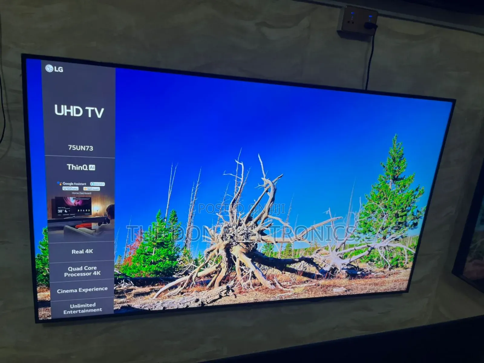 Lg 75 Inches Uhd Smart Tv in Ojo - TV & DVD Equipment, The Don ...