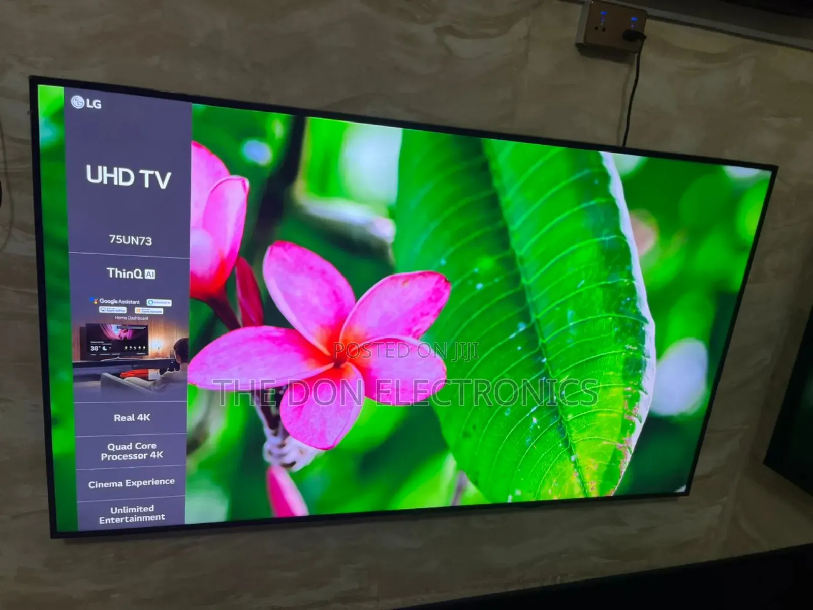 Lg 75 Inches Uhd Smart Tv in Ojo - TV & DVD Equipment, The Don ...