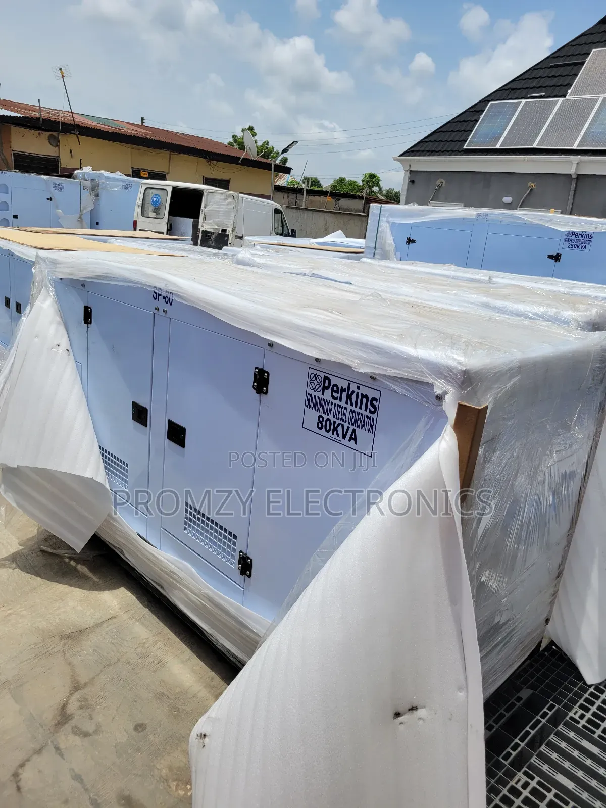 80kva Brand New Perkins Diesel Soundproof Generator 2years Wty in Ojo ...