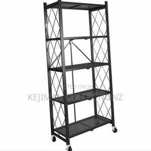 Household Non Installation Kitchen Folding Storage Rack 5layers in ...