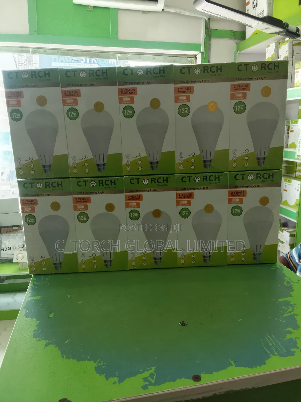C_torch 12w Rechargeable Bulb in Ojo - Lighting, C Torch Global Limited ...