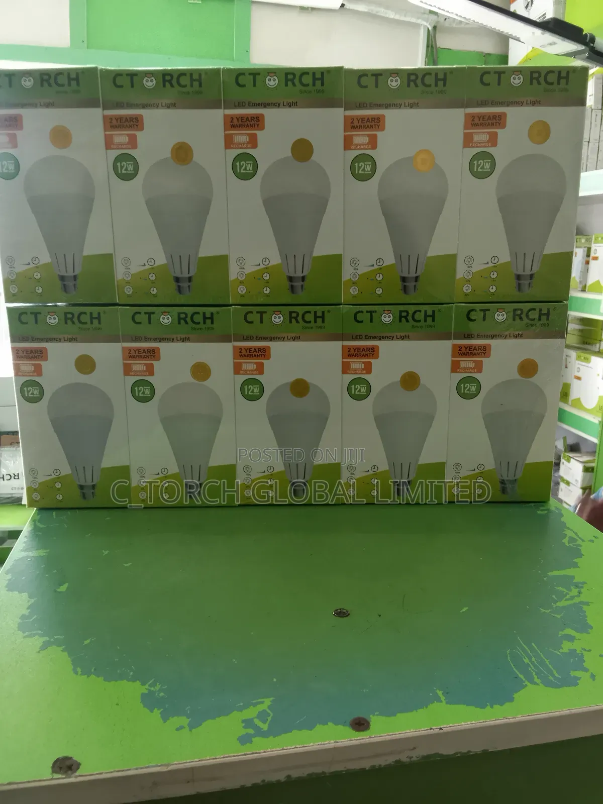 C_torch 12w Rechargeable Bulb in Ojo - Lighting, C Torch Global Limited ...
