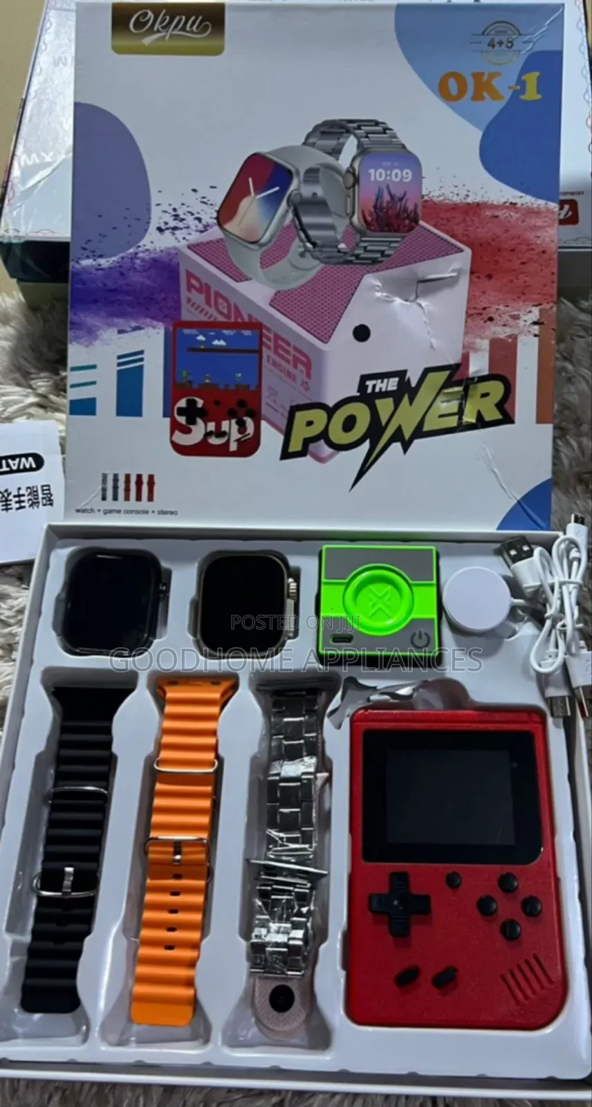 Ok-1 Smart Watch Double Watch, Bluetooth Speaker Game Control in Lagos ...