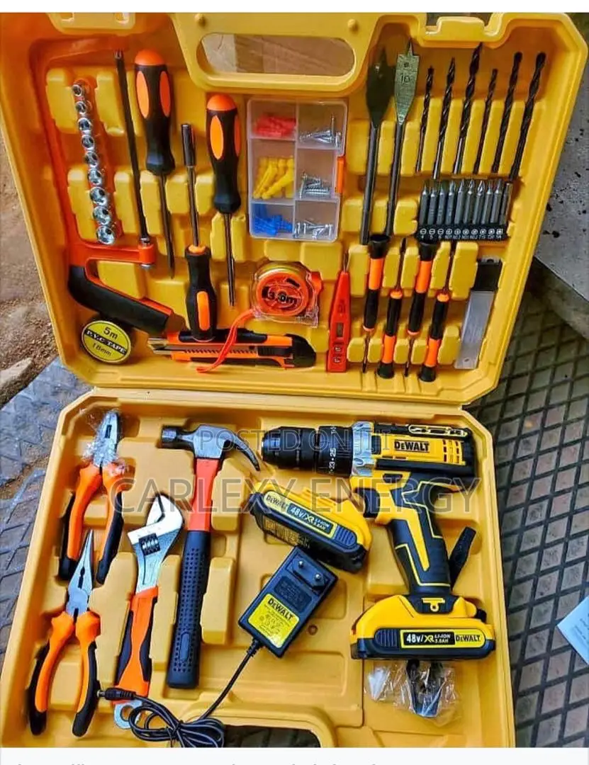 De Walt Tools Set With Rechargeable Drilling Machine in Ojo - Hand ...