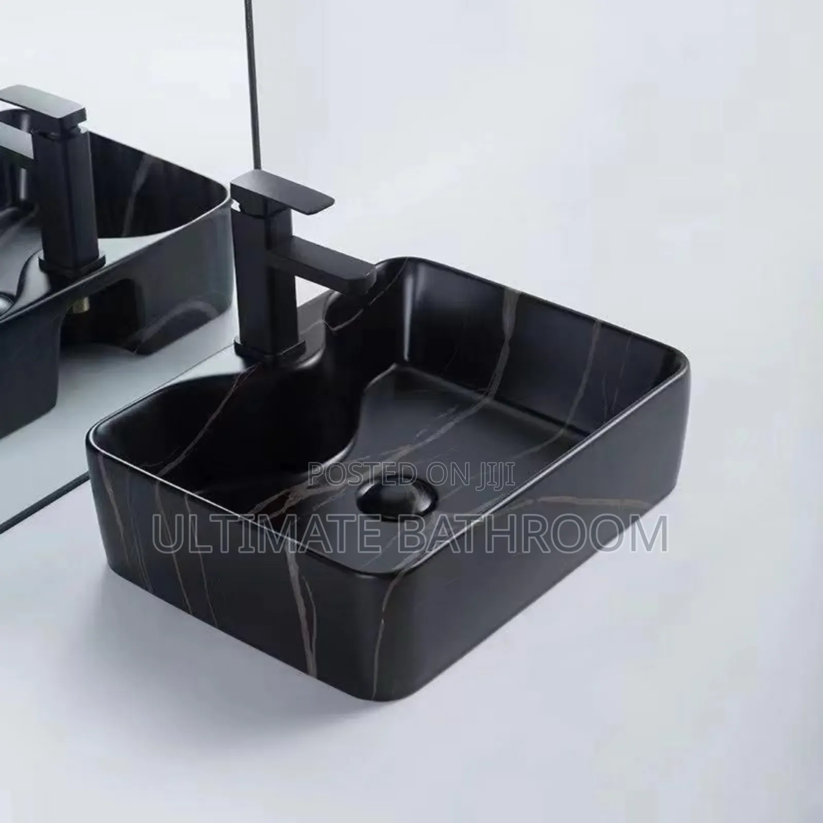 Marble Black Counter Top Washing Hand Basin in Lekki - Plumbing & Water ...