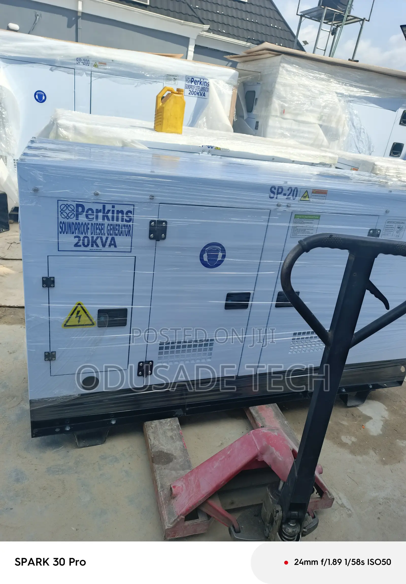 Perkins 20kva Soundproof Generator, Strong Engine in Kosofe ...