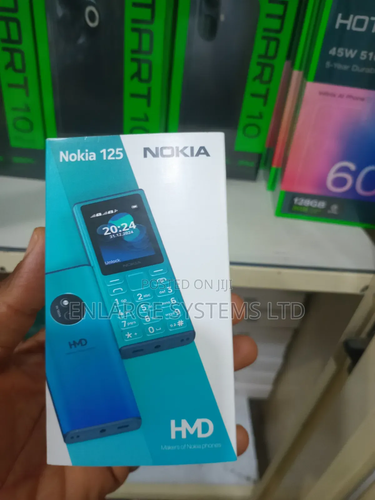 New Nokia 125 Black in Ikeja - Mobile Phones, Enlarge Systems Ltd | Jiji.ng