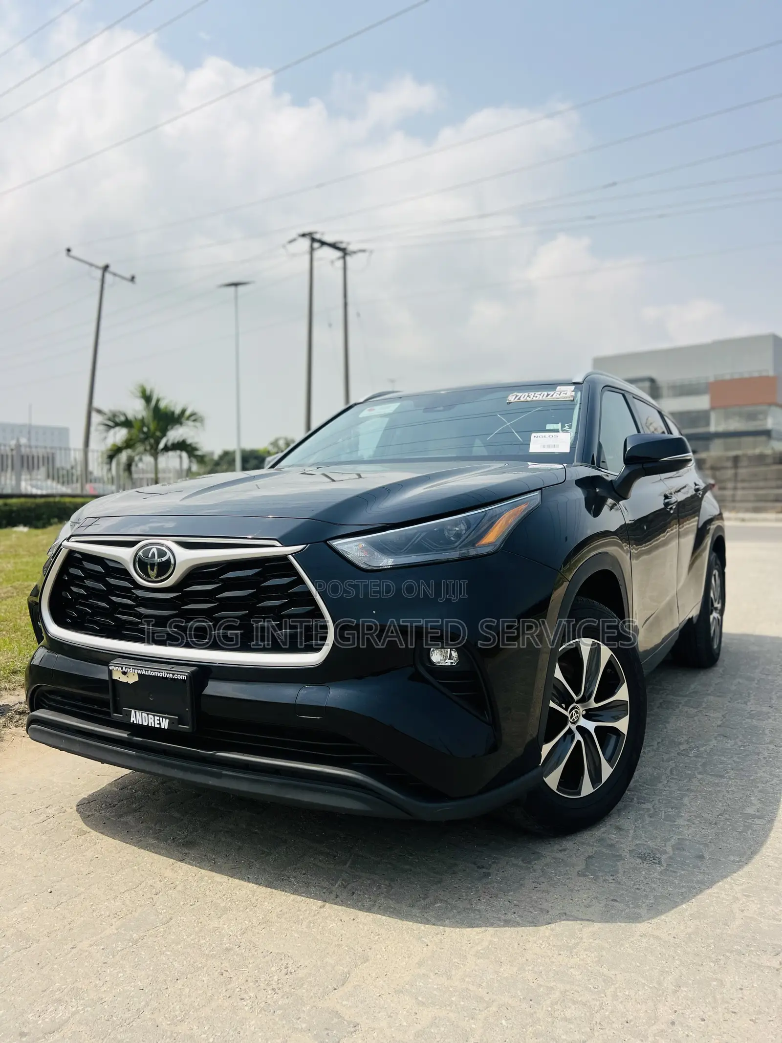 Toyota Highlander XLE 2022 Black in Lekki - Cars, Ogbale Isaac | Jiji.ng