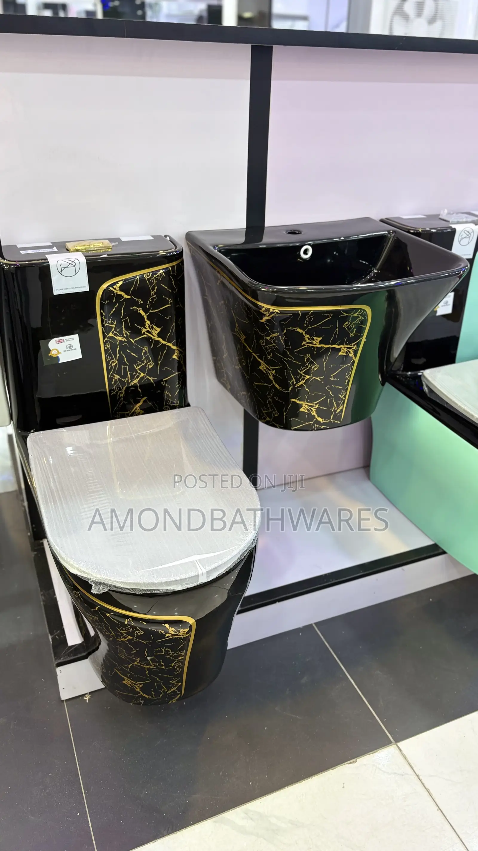 Black and Gold Executive Water Cistern in Orile - Plumbing & Water ...