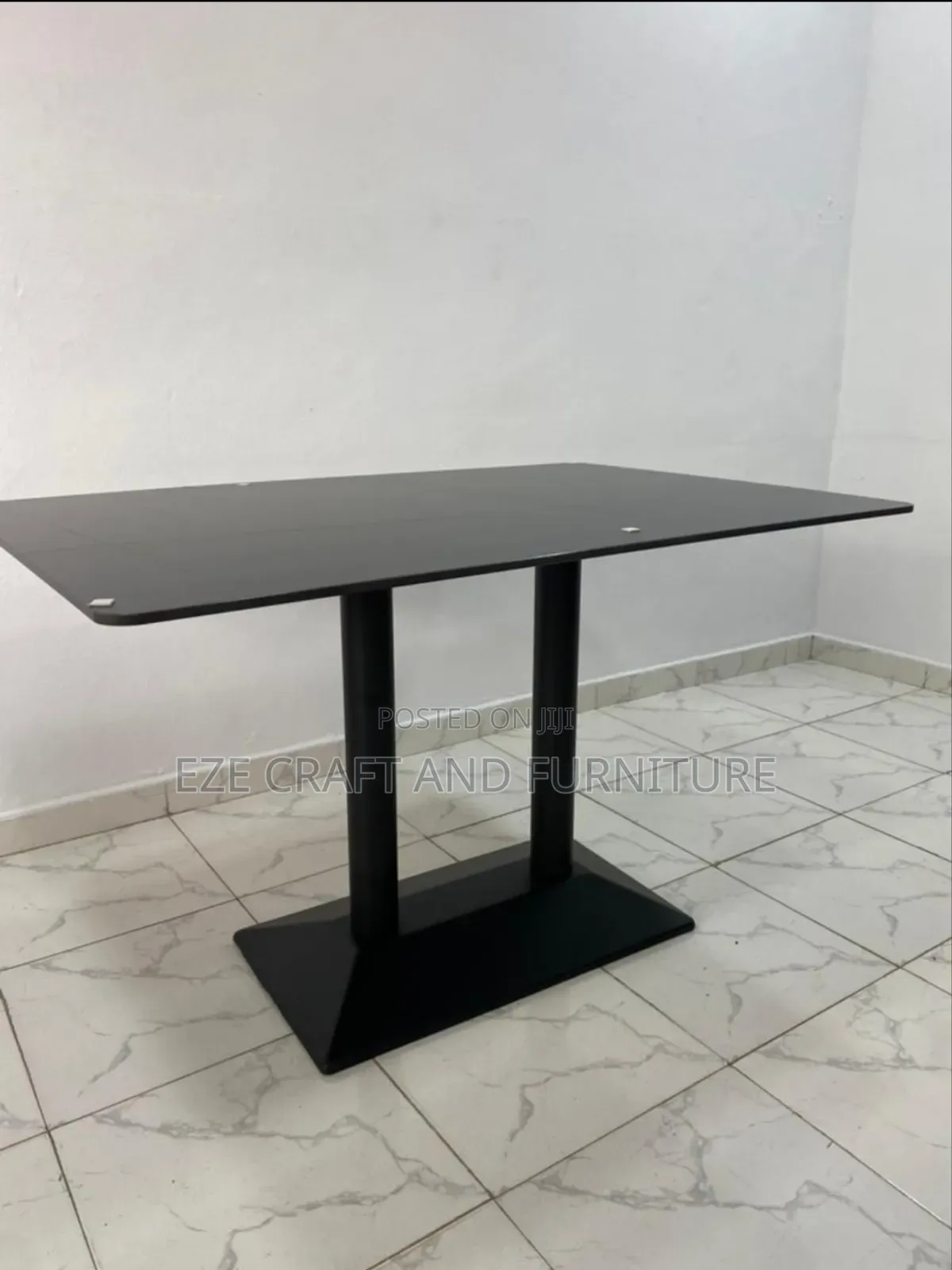 4feet Double Leg Marble Dining Table in Ojo - Furniture ...