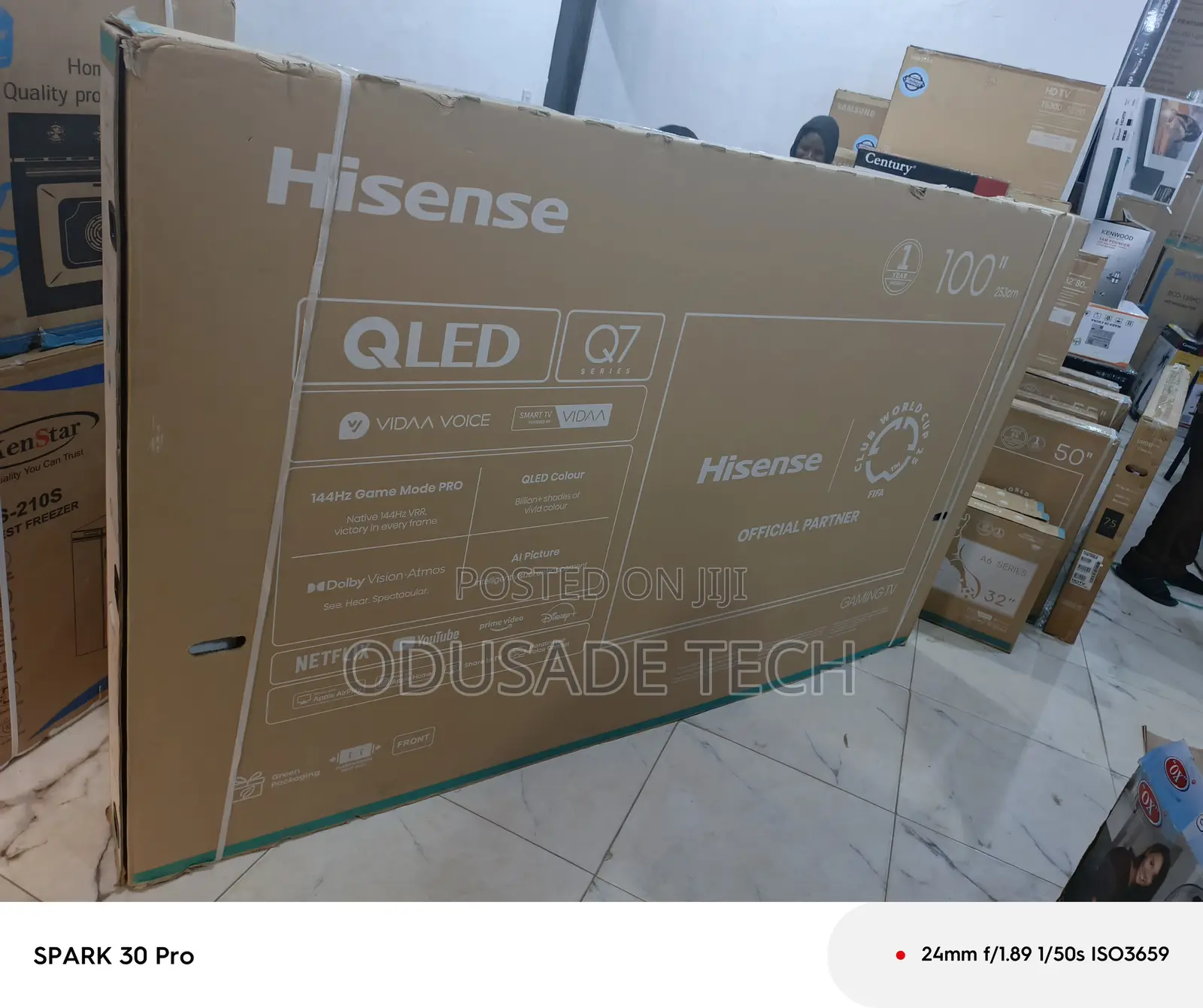 Hisense 100 Inch Smart Tv Q7 in Eko Atlantic - TV & DVD Equipment ...