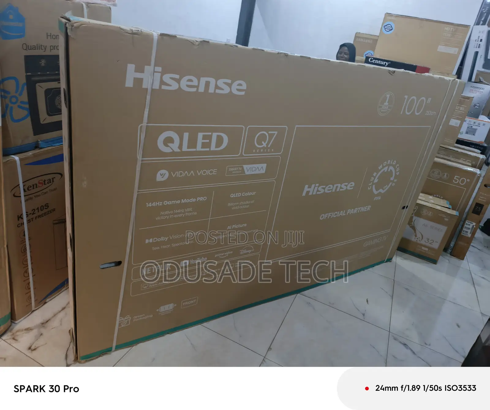 Hisense 100 Inch Smart Tv Q7 in Eko Atlantic - TV & DVD Equipment ...