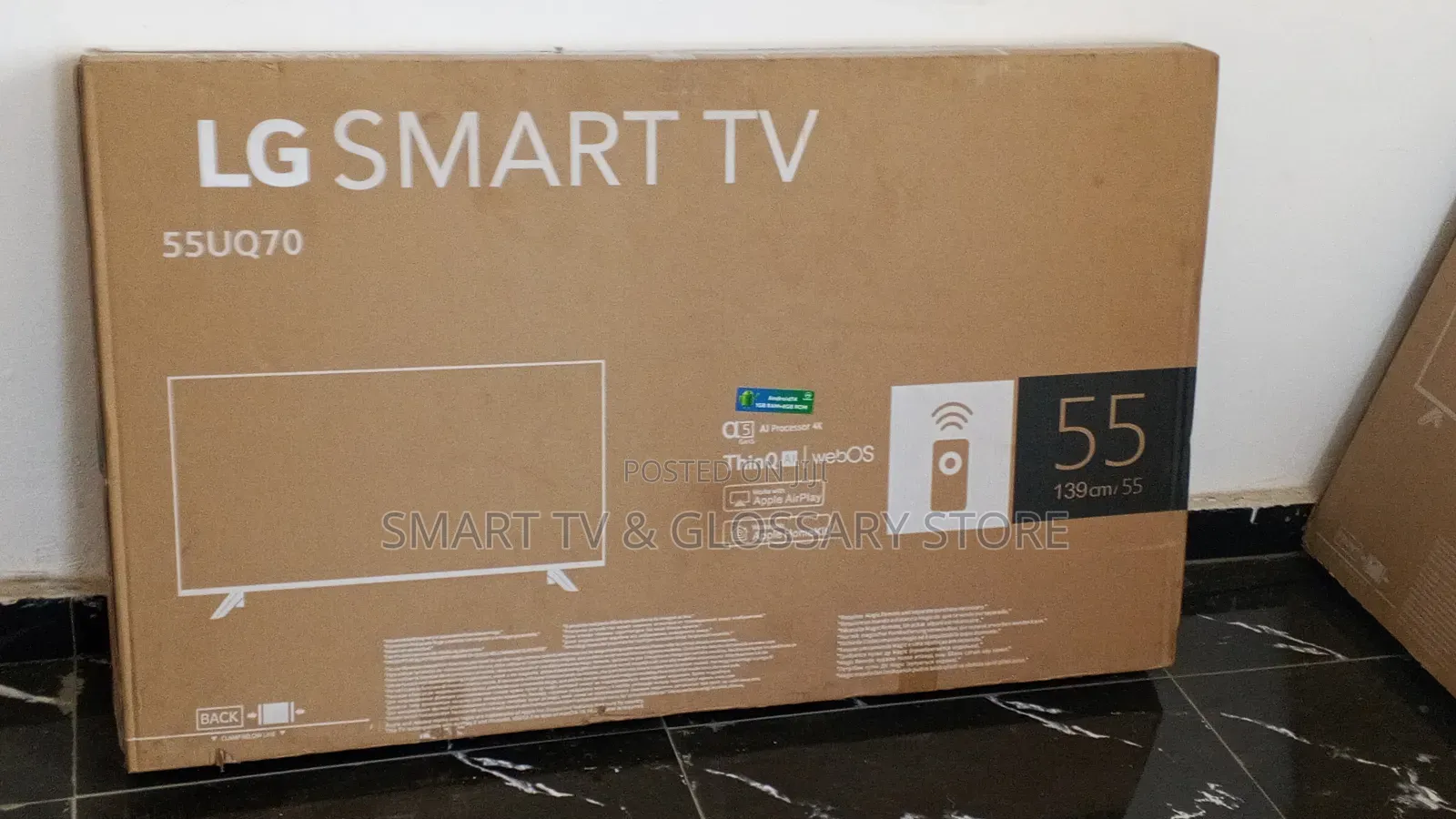 55 Inches Smart Tv Sharp Contrast 4k Ultra Uhd Screen Transition in ...